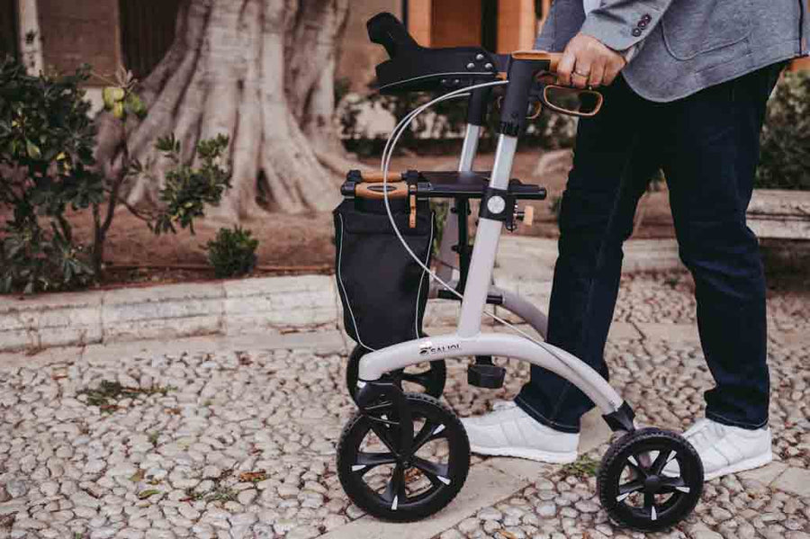 Saljol Allround Aluminium Walker Rollator | Locomo – Locomo Au ...